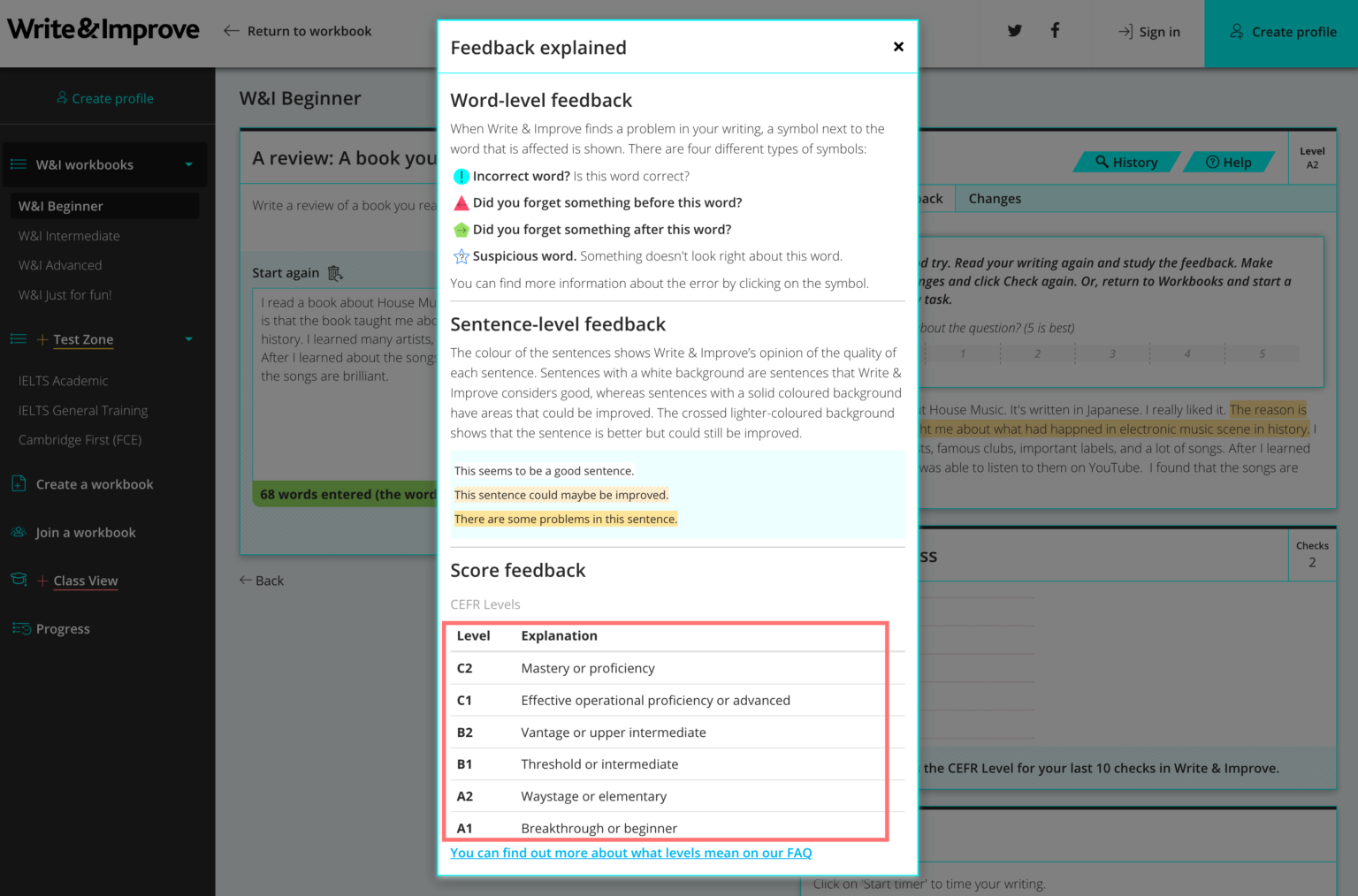 Write and Improveの使い方は？無料体験してみた感想 | Engliiish